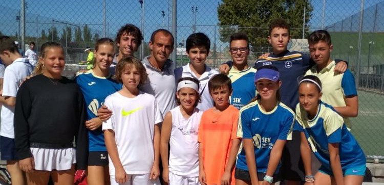 Primera semana de octubre en la Escuela de Tenis del UCJC Sports Club ...