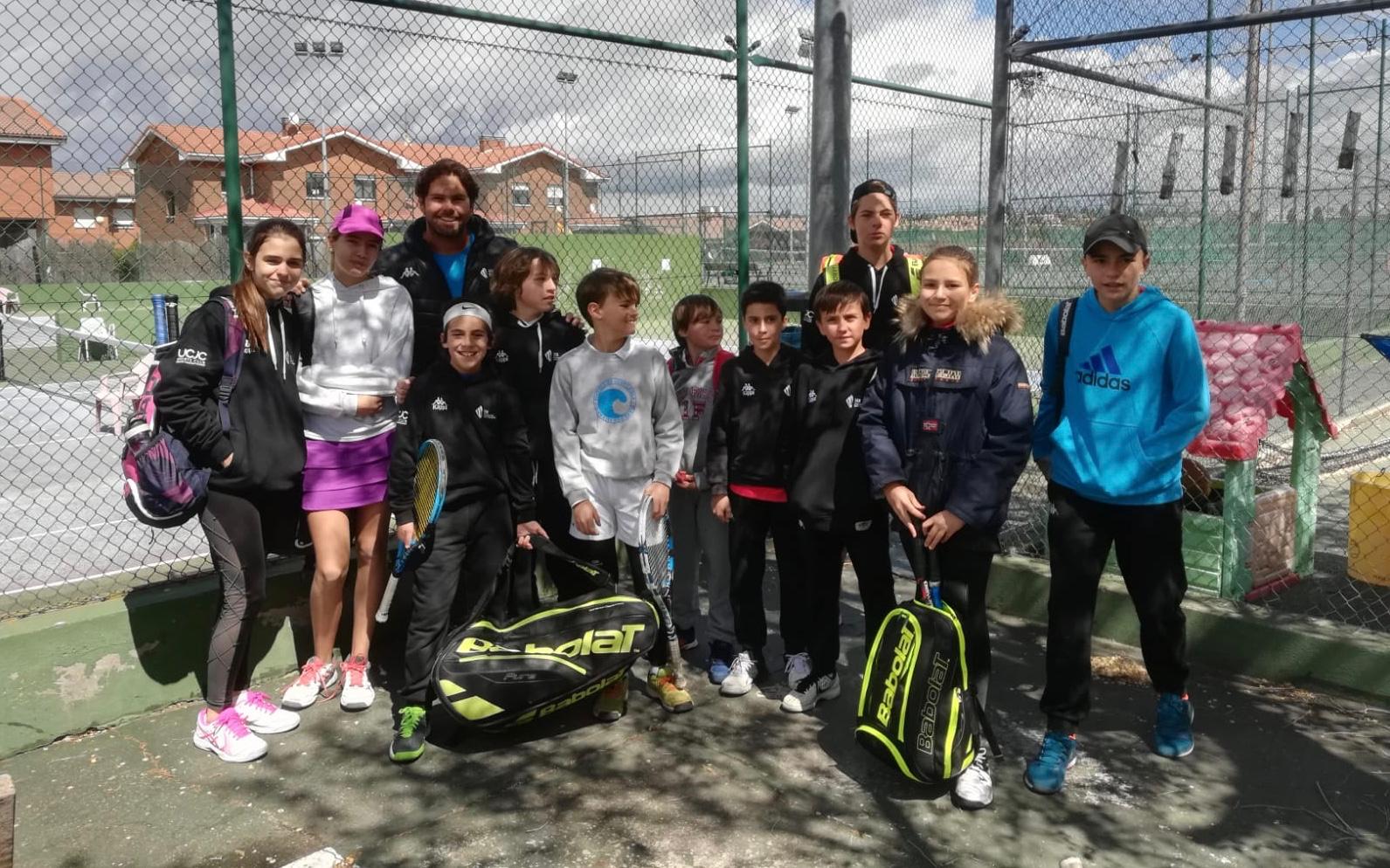 Resumen de la primera semana de abril en la Escuela de Tenis UCJC ...