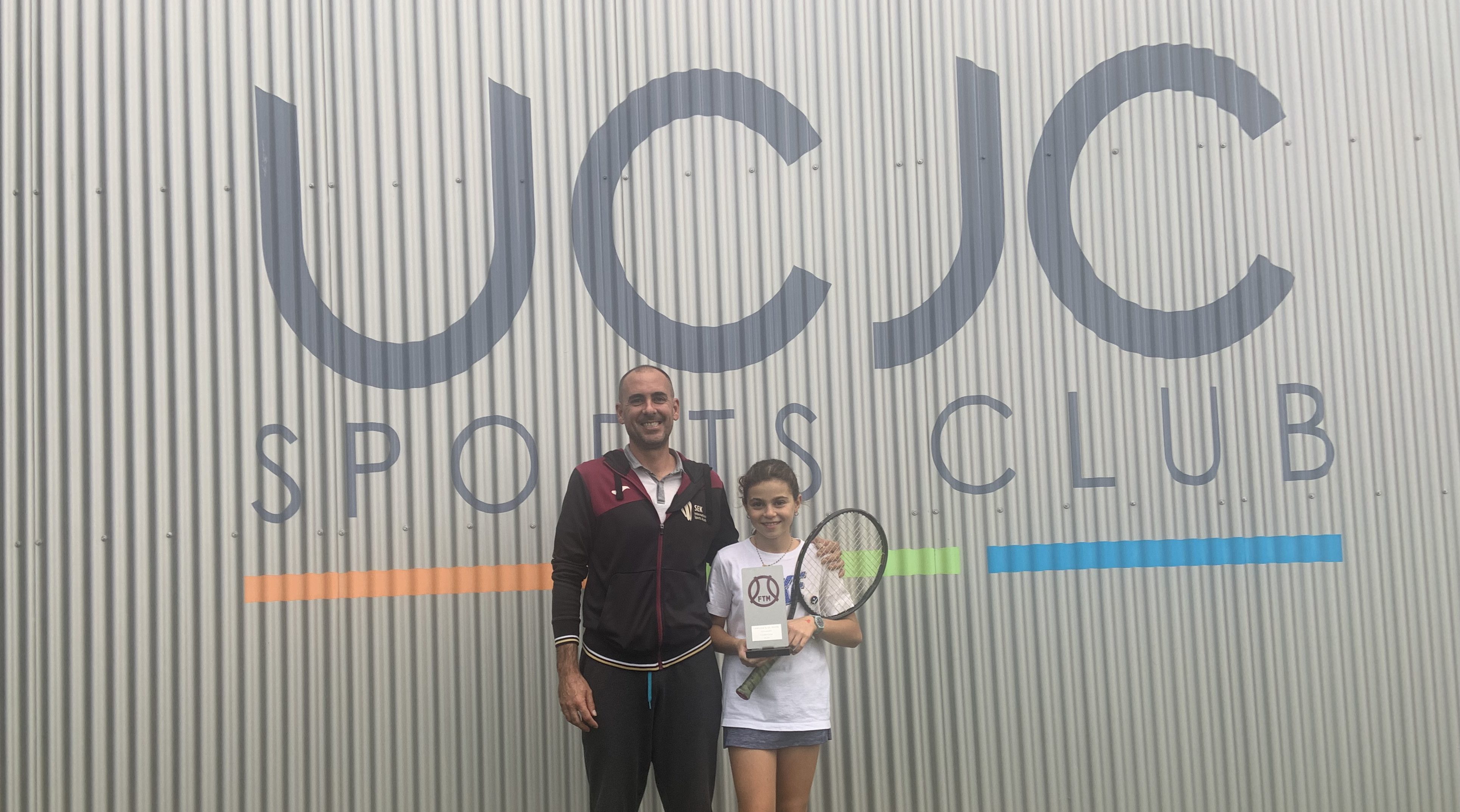 Briana Ionna, campeona benjamín de tenis de Madrid 2022 - UCJC Sports ...